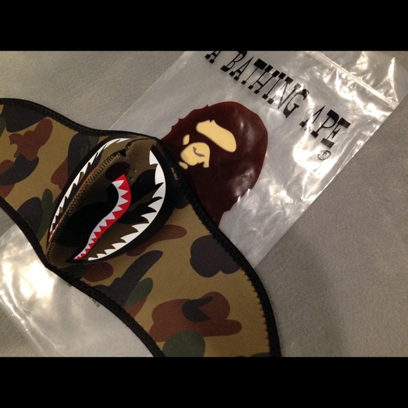 Bape | Accessories | Bape Neoprene Face Mask Brown Camo A Bathing Ape ...